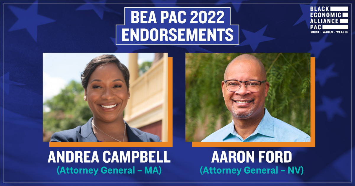 Black Economic Alliance PAC Endorses Andrea Campbell and Aaron Ford for ...